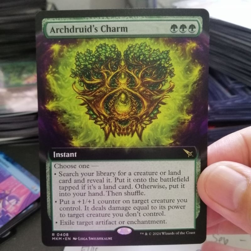 1 EA Archdruid's Charm MKM MTG card magic the gathering EDH | Shopee ...