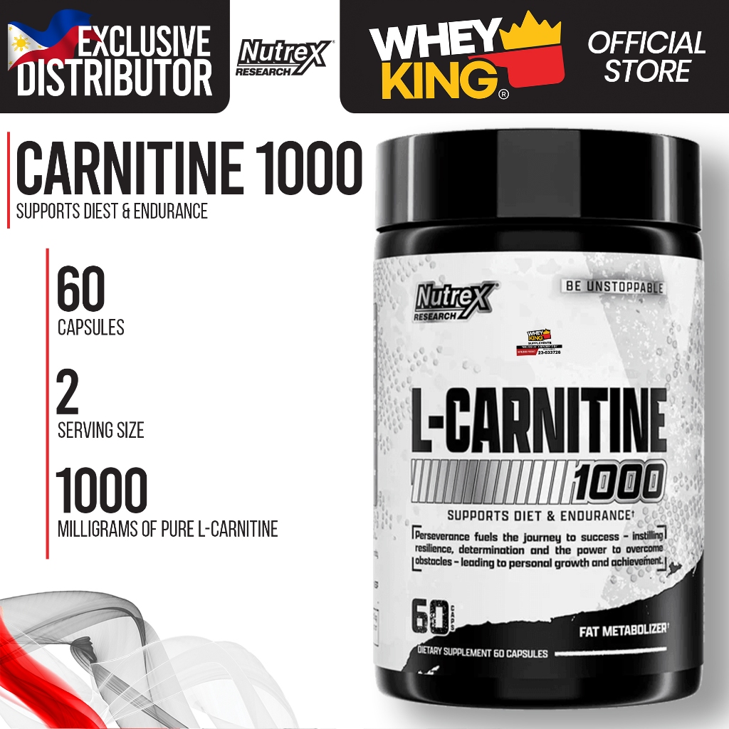 Nutrex Carnitine 1000 | Shopee Philippines