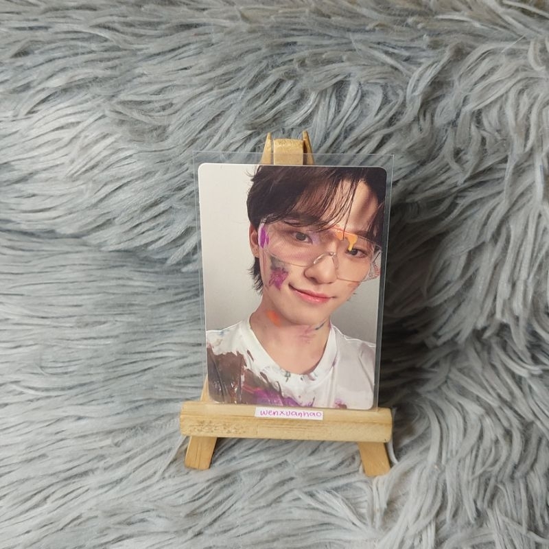 SEVENTEEN Dino Face the Sun carat photocard - svt album fts carver paint goggles pc | Shopee ...