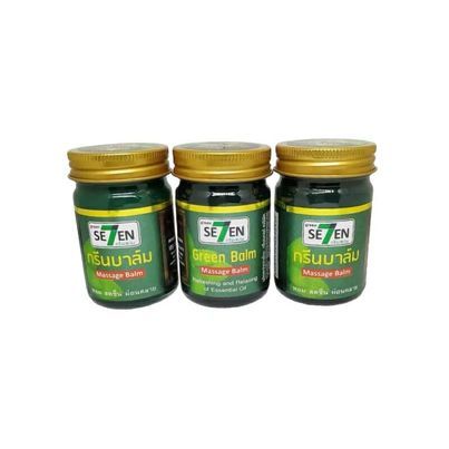 GREEN SEVEN MASSAGE BALM 50g | Shopee Philippines