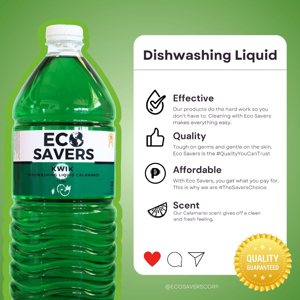 KWIK Dishwashing Liquid (Top-grade) | Shopee Philippines