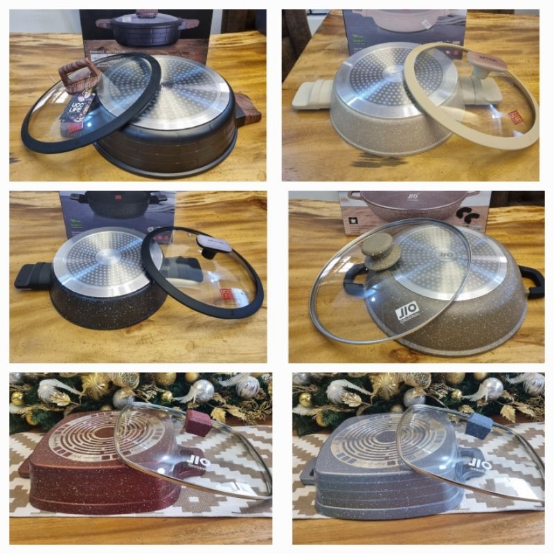 nonstick induction Branded Half Casseroles cookware | Shopee Philippines