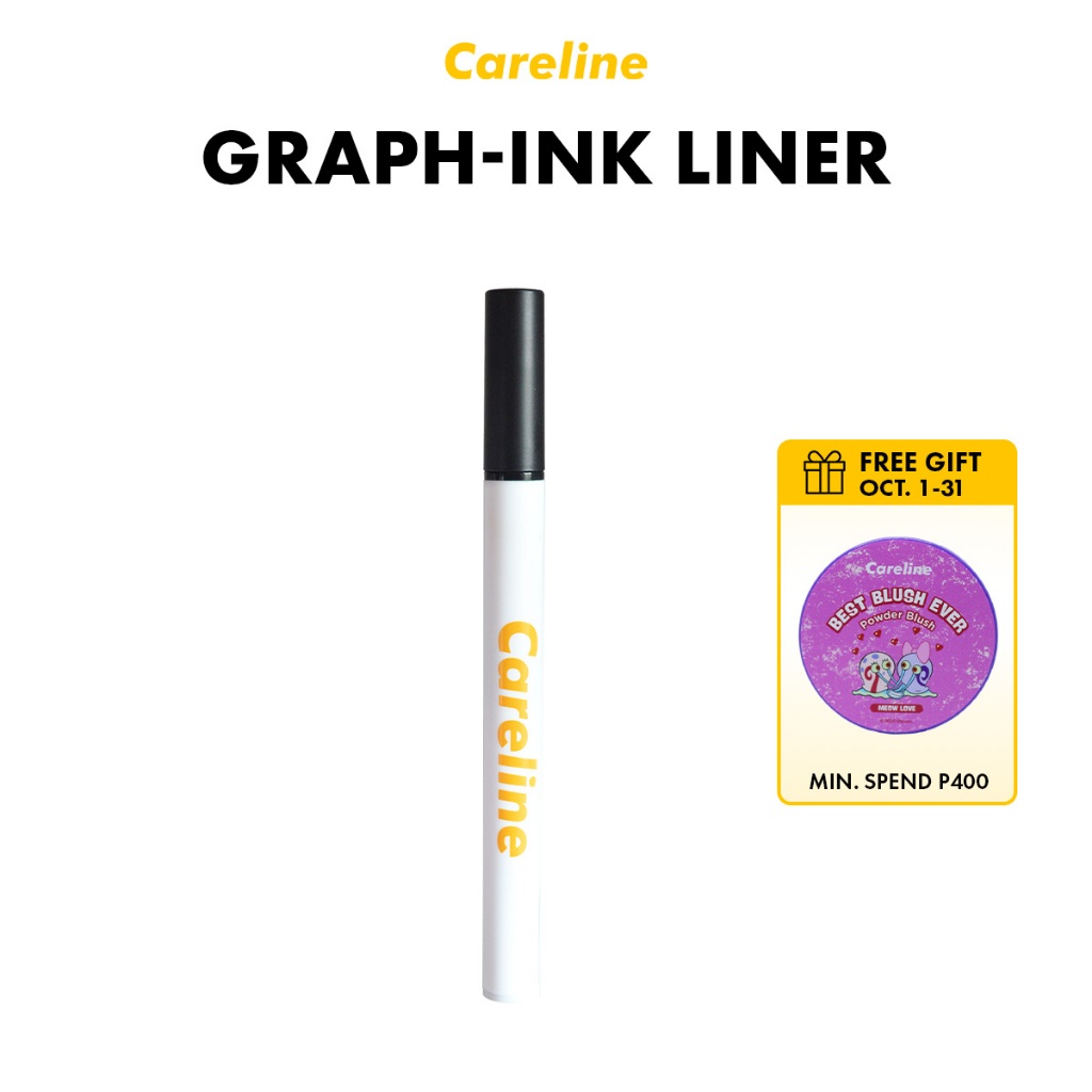 Careline Graph-Ink Liner 0.55ml [Eyeliner, Waterproof, Smudge proof ...