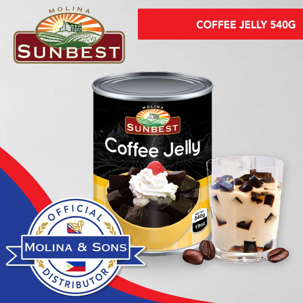 Sunbest Coffee Jelly 540g | Shopee Philippines