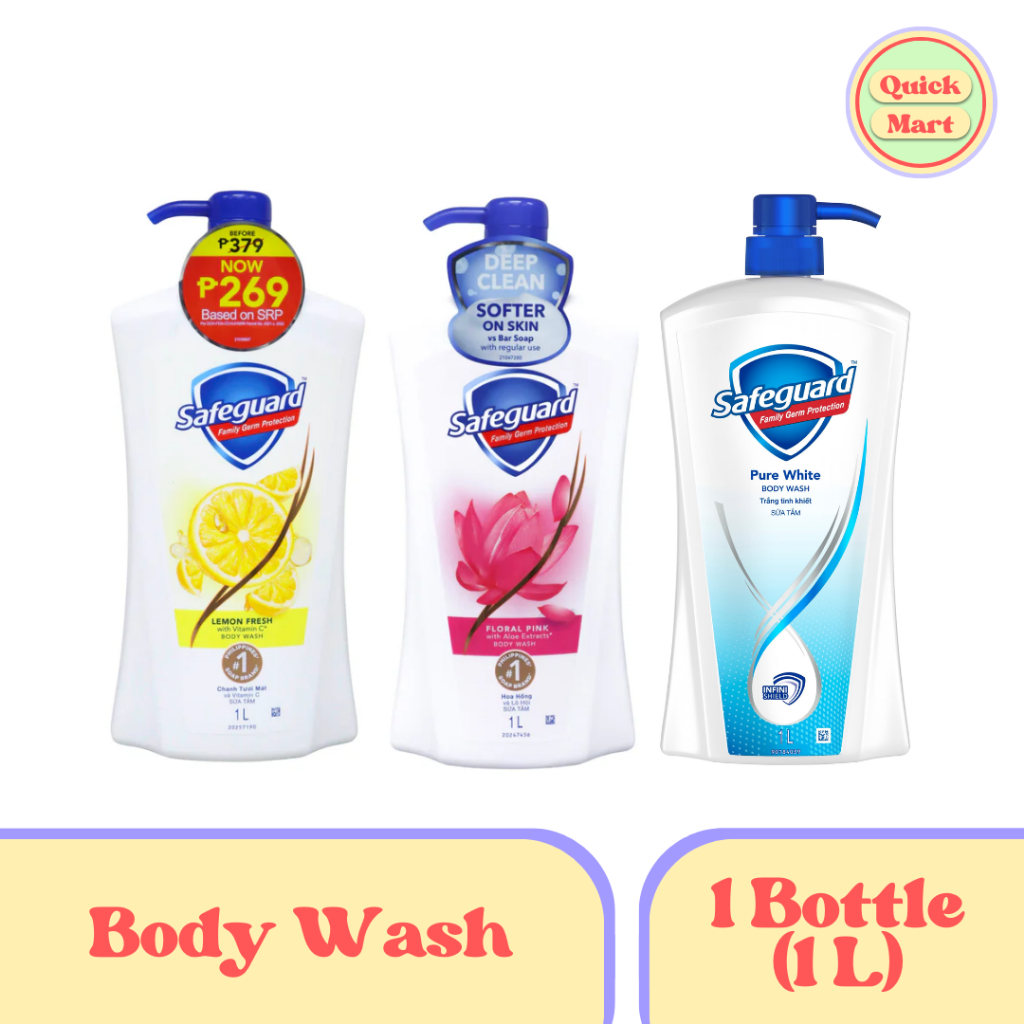 Safeguard Body Wash 1L | Shopee Philippines