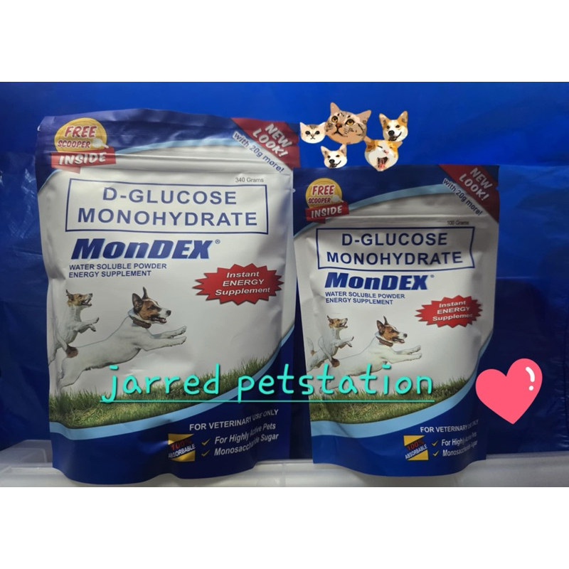 Mondex Dextrose Powder D- Glucose Monohydrate 100gm & 340gm | Shopee ...