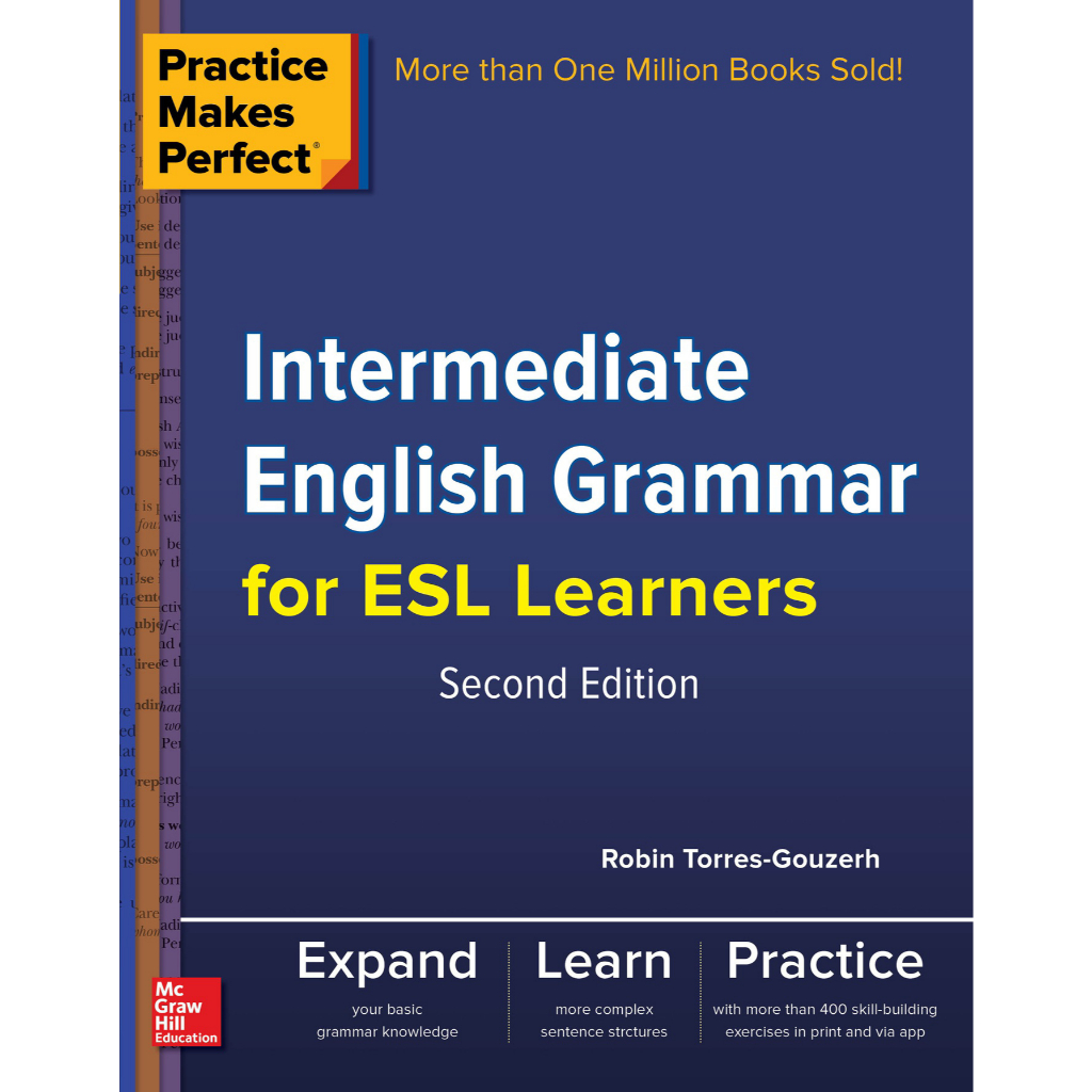 Practice Makes Perfect Intermediate English Grammar for ESL Learners | Coilbind | Shopee Philippines