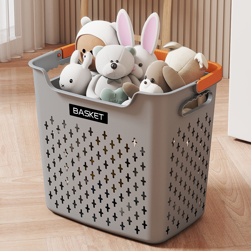DAU Small Capacity Clothes Basket Household Laundry Basket Bedroom ...