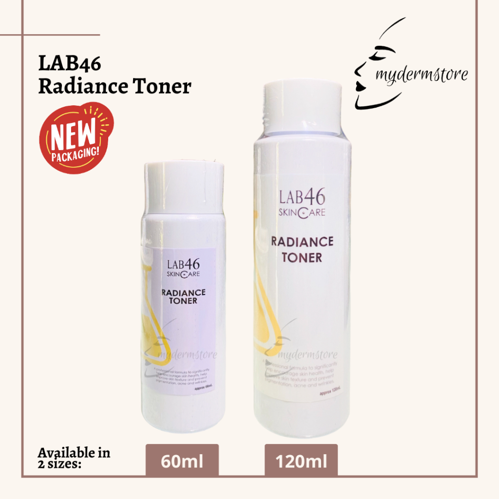 LAB46 Lab 46 Skin Radiance Toner 60ml 120ml | mydermstore | Shopee ...