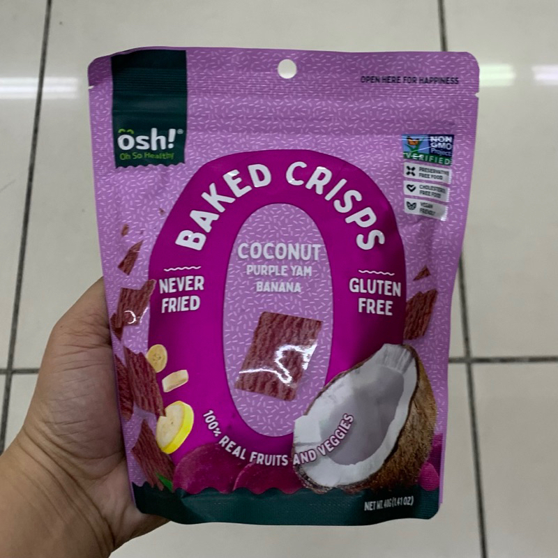 OH SO HEALTHY! COCONUT PURPLE YAM BANANA 50g | Shopee Philippines