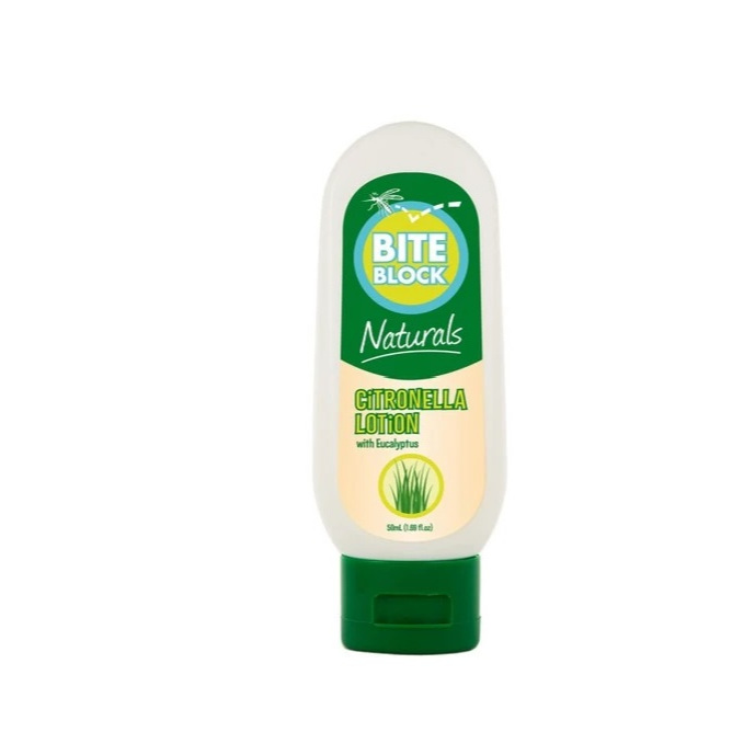 Bite Block Naturals Insect Repellent Citronella Lotion 50mL | Shopee ...