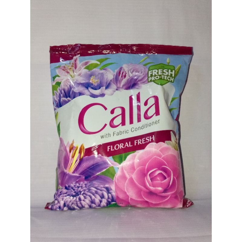Calla Powder with fabric conditioner in floral fresh 400g | Shopee ...