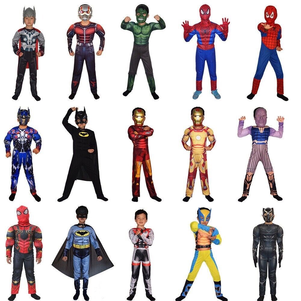Preloved Kids Superhero Costumes | Shopee Philippines