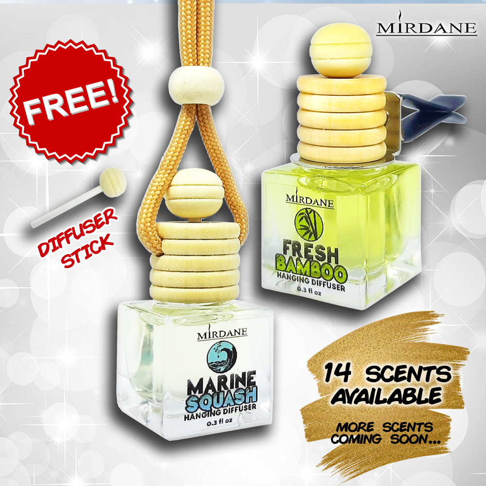 Hanging Diffuser Oil Based Scents Car Air Freshener Car Perfume Car ...