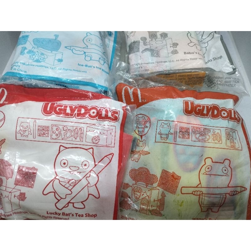 (Sealed) McDo Ugly Dolls Character Figures | Shopee Philippines