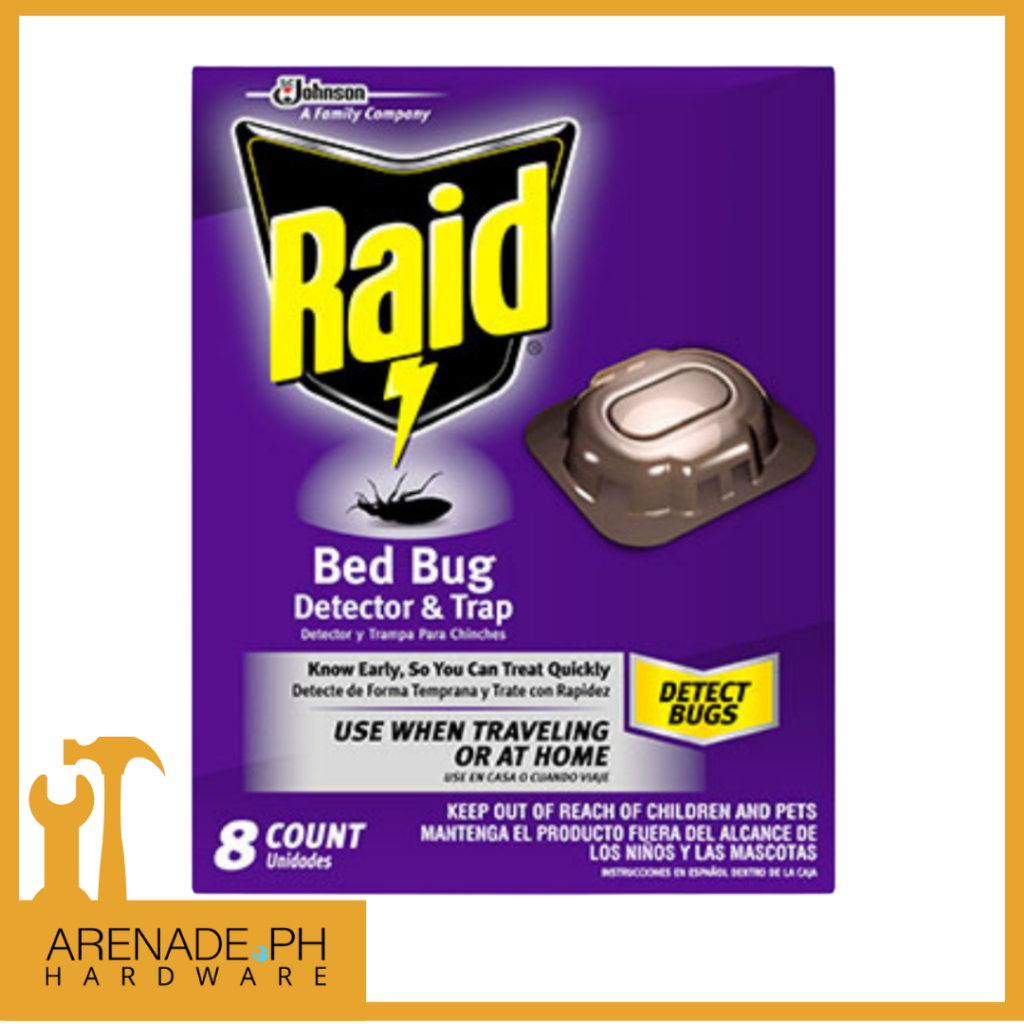 Raid Bed Bug Detector & Trap - 8 Count | Shopee Philippines