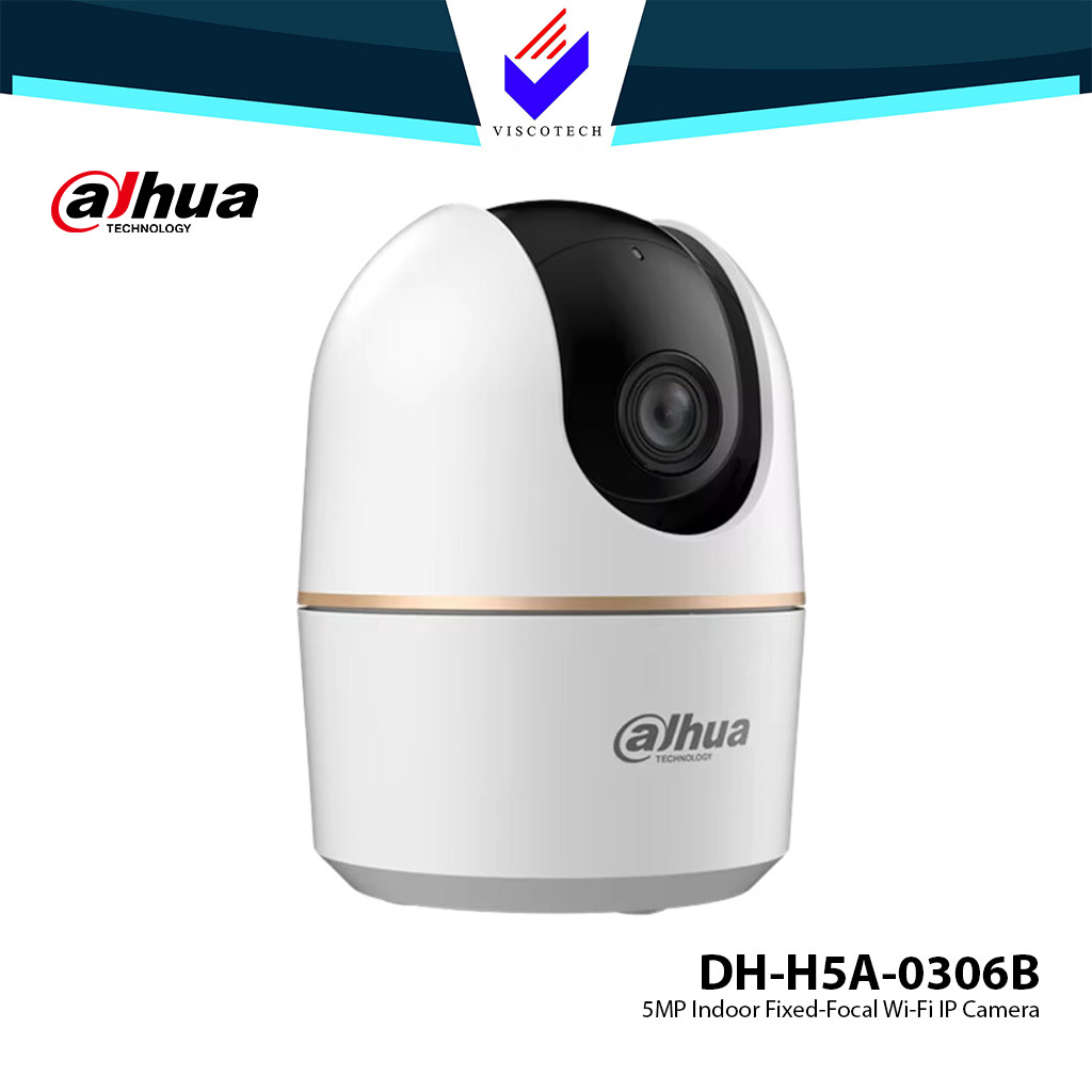 Dahua DH-H5A 5A 5MP Indoor Fixed-focal Wi-Fi Pan & Tilt Network Camera ...