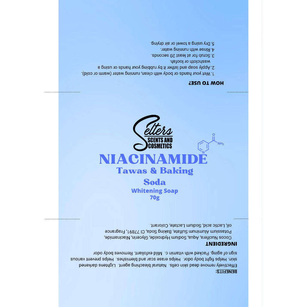 Niacinamide TAwas with baking Soda 70g Rebranding | Shopee Philippines