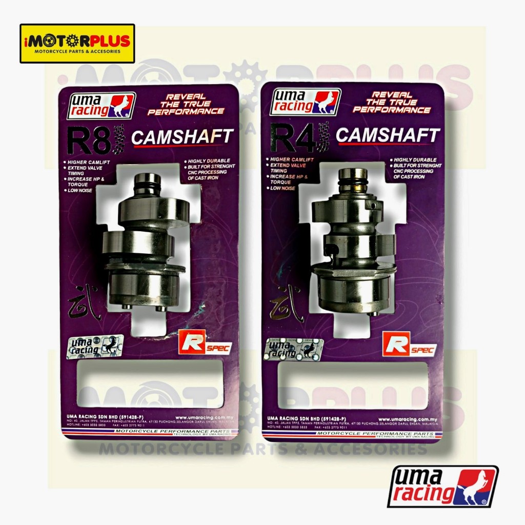 UMA RACING HIGH CAM R4/R8 for SNIPER 150/SNIPER 135 | Shopee Philippines