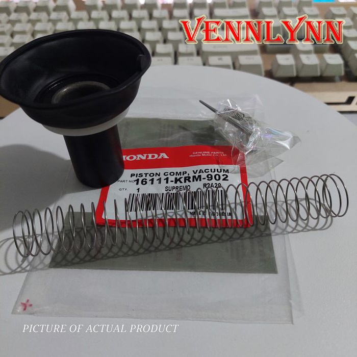 [VL] Honda TMX Supremo PISTON COMP CARBURETOR VACUUM / DIAPHRAGM ASSY ...