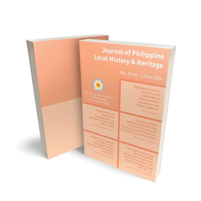 𝐉𝐎𝐔𝐑𝐍𝐀𝐋 𝐎𝐅 𝐏𝐇𝐈𝐋𝐈𝐏𝐏𝐈𝐍𝐄 𝐋𝐎𝐂𝐀𝐋 𝐇𝐈𝐒𝐓𝐎𝐑𝐘 𝐀𝐍𝐃 𝐇𝐄𝐑𝐈𝐓𝐀𝐆𝐄 𝐕𝐎𝐋𝐔𝐌𝐄 𝟏𝟎, 𝐍𝐔𝐌𝐁𝐄𝐑 𝟏 ...