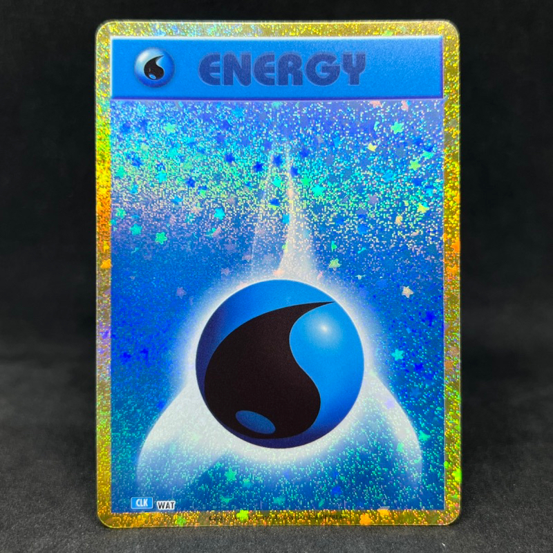 Pokemon TCG Japanese Water Energy Holo CLK 2023 Trading Card Game ...