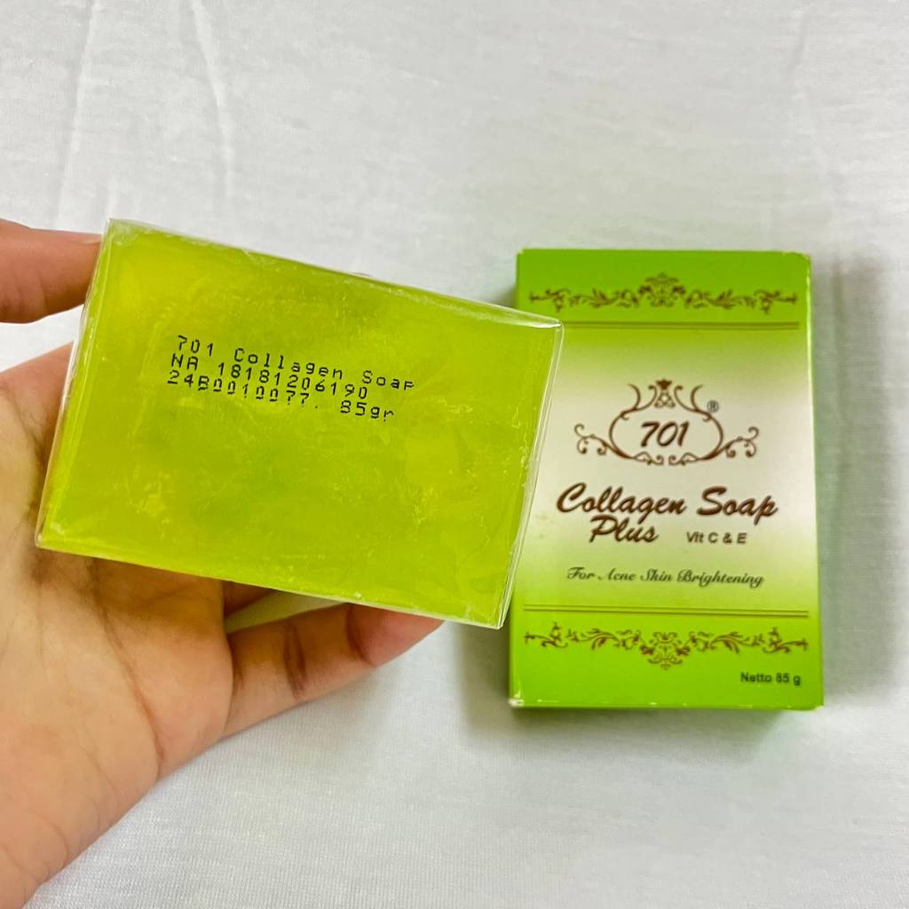 Collagen Acne Treatment Bar Soap with Vitamin C & E for Skin ...