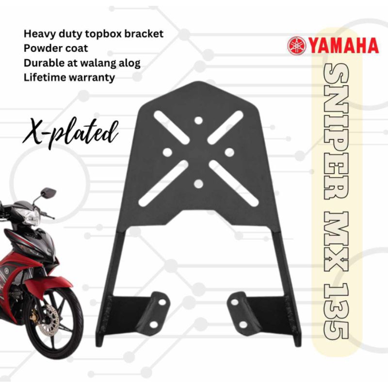 Yamaha Sniper Mx 135/ Sniper Mx135 Topbox Bracket Heavy Duty | Shopee ...