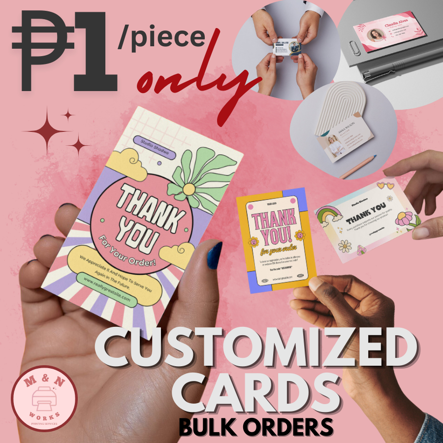 Piso Print | Customized Cards | Personalized Cards | Bulk | mnworks ...