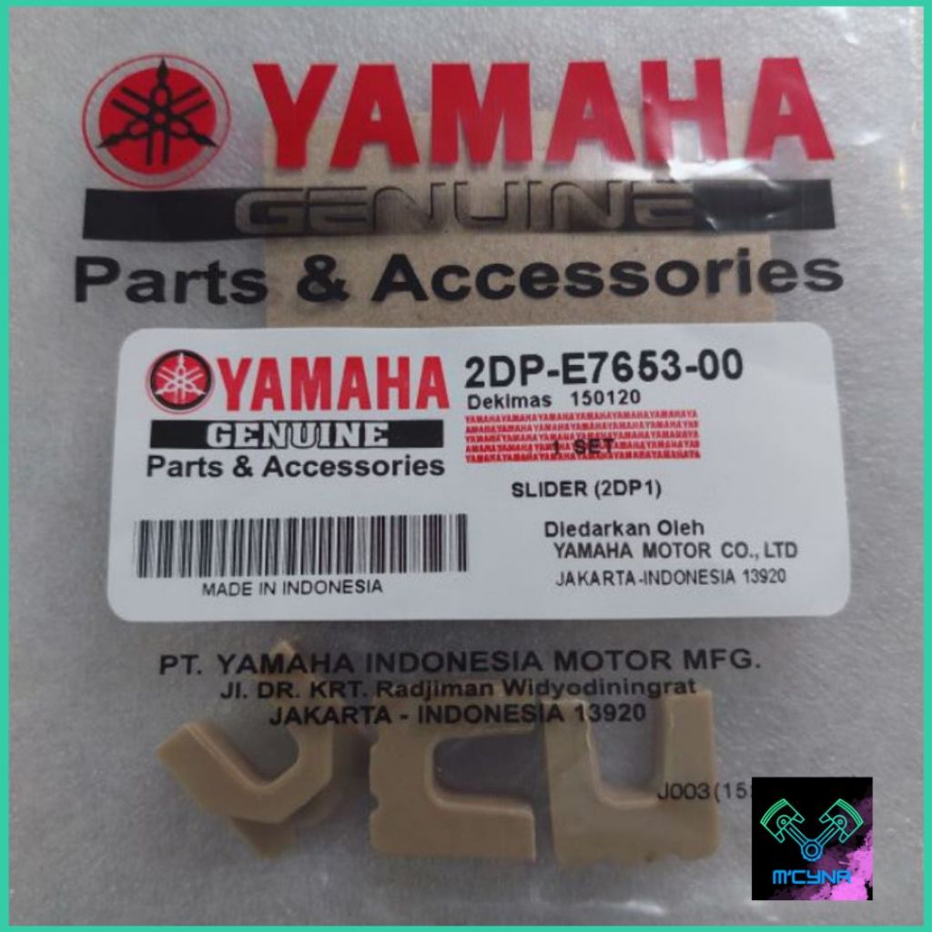 [MY] Yamaha NMAX V1/V2 - YAMAHA PULLEY SLIDER PICE 2DP-E7653-00 Genuine Part from Indonesia ...