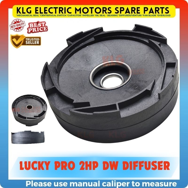 Lucky pro Diffuser Deepwell water pump MQ505/750A-11 1.5hp 2hp wizz ...