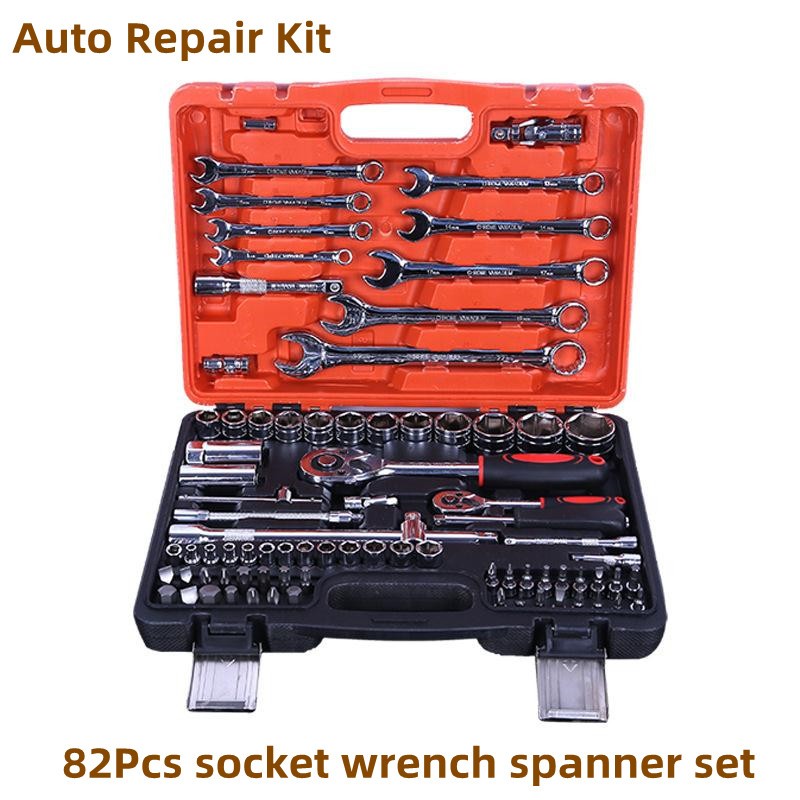 82/pcs/set Tool Box Car Motorcycle Repair Set Hand Tools Home Service ...
