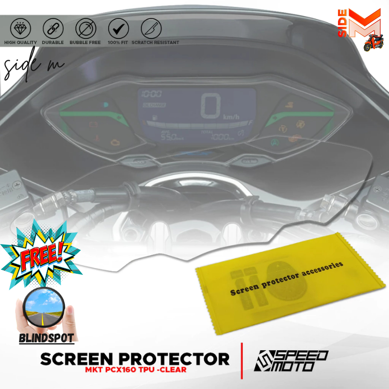 HONDA PCX 160 Speedometer Gauge SCREEN PROTECTOR ANTI-SCRATCH FOR HONDA ...
