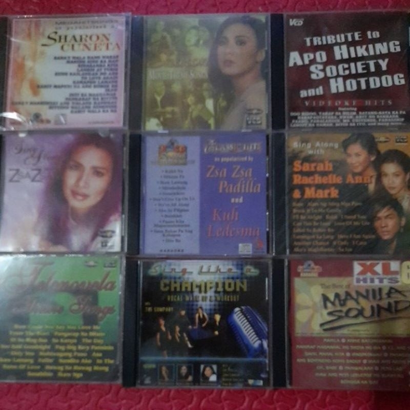 VCD CD KARAOKE OPM SING A LONG PRELOVED UNNEW UNNEW ITEM | Shopee ...