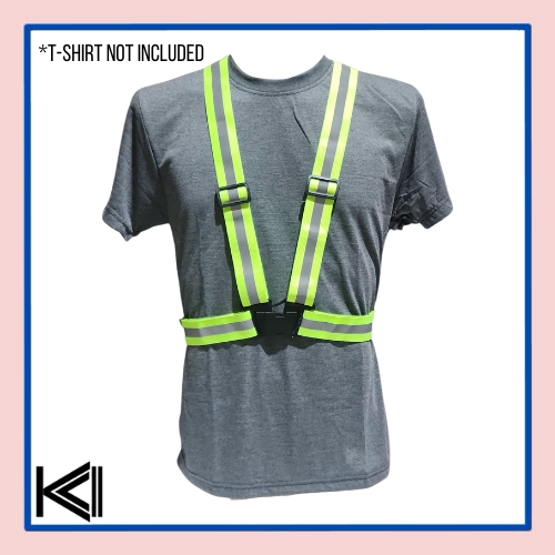 Adjustable Reflectorized Vest Security Vest for Safety | Shopee Philippines