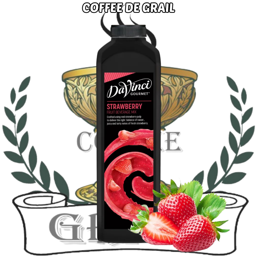 DaVinci Gourmet 1L Black Tea & Fruit Mix Puree – Strawberry, Mixed ...