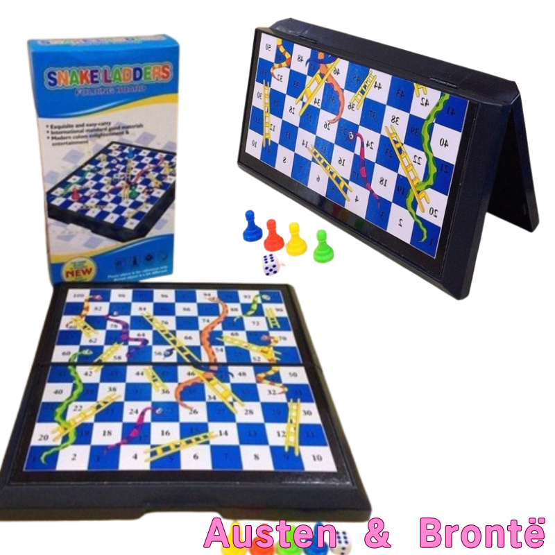 Puzzle Game Snake And Ladder Board Checkerboard Games Parent-Child ...