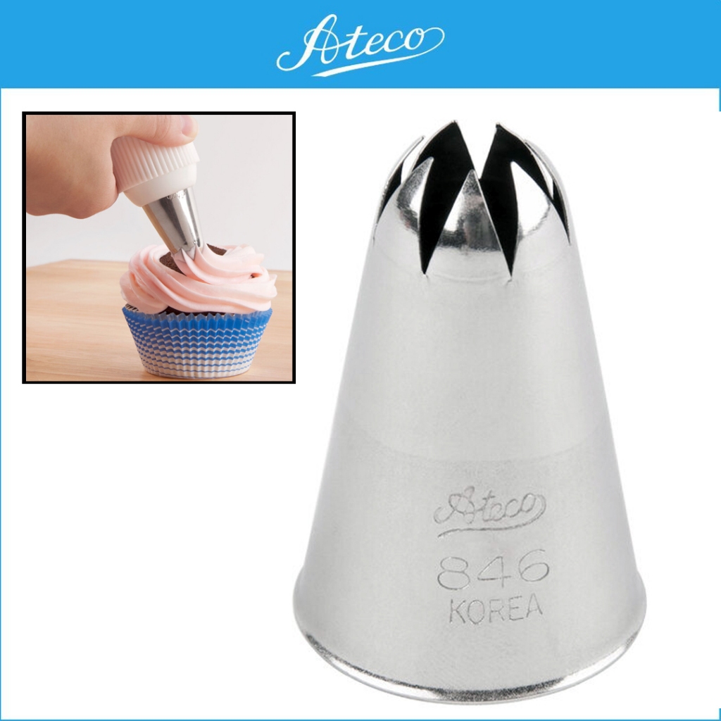 Ateco 846 Closed Star Piping Tip ( 1pc )(FM) | Shopee Philippines