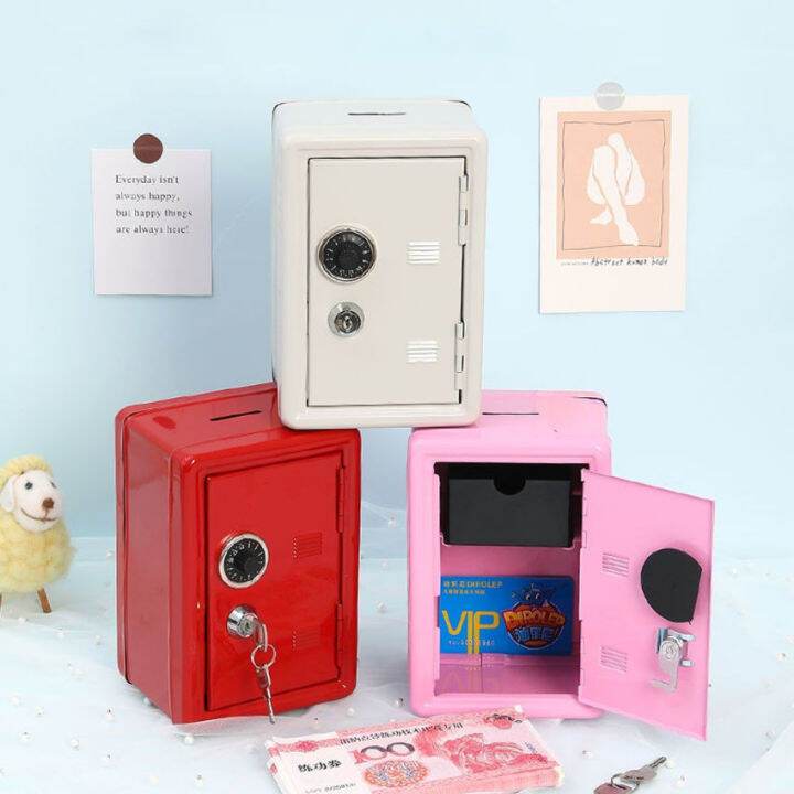 HomeCare Home Decor Toy Mini Safety Vault Unbreakable Money Saving Box ...