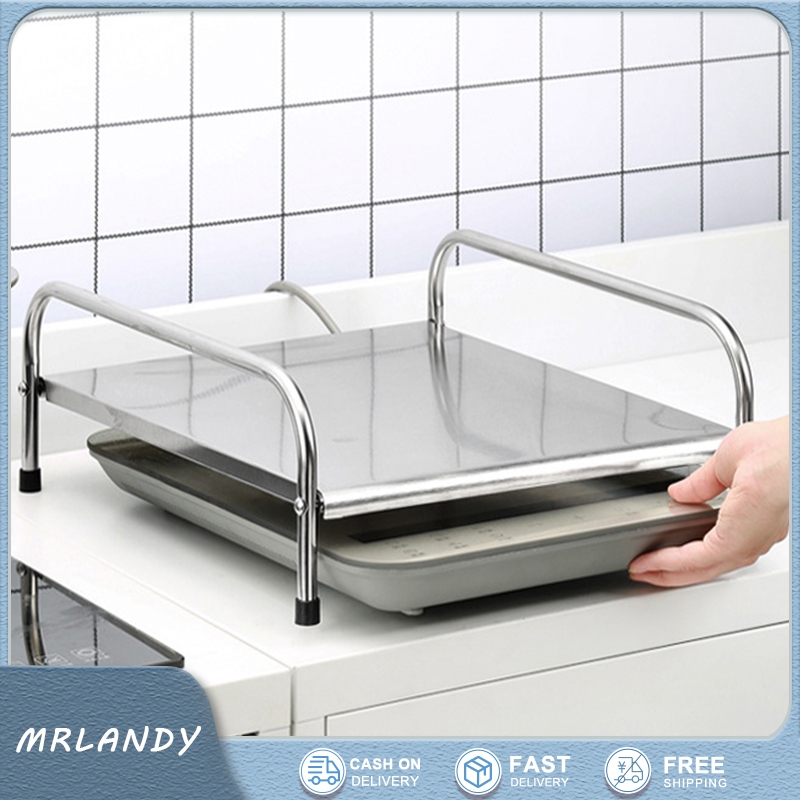 Stainless Steel Induction Cooker Stand Kitchen Tabletop Spice Holder ...