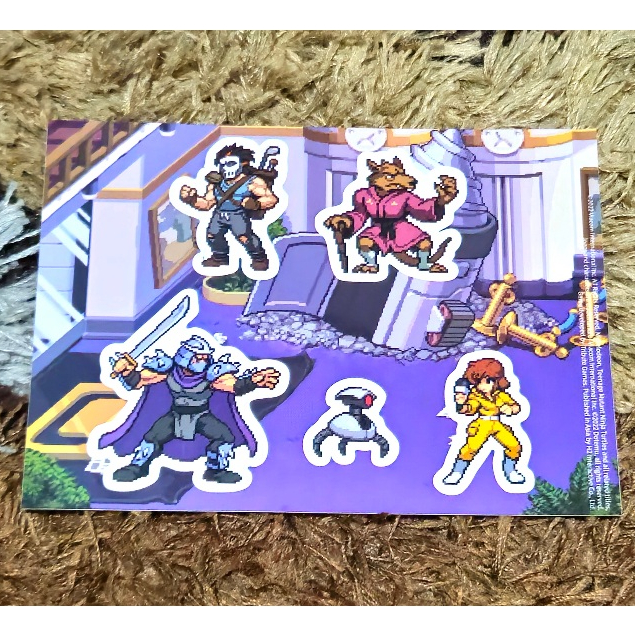 Teenage Mutant Ninja Turtles: Shredder's Revenge Sticker Set | Shopee ...