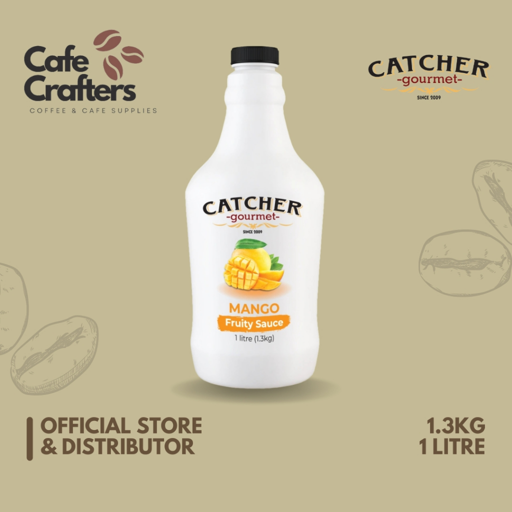 Catcher Gourmet Mango Fruity Sauce 1L (1.3KG) | Shopee Philippines