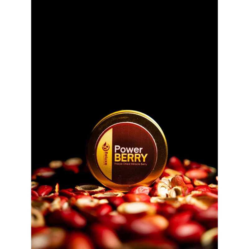 Power Berry Freeze-Dried Miracle Fruit 30Halves Real Fruits Trave Snack ...