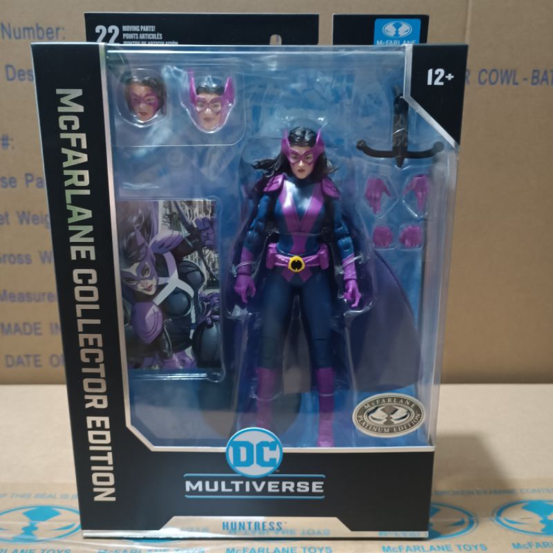 McFarlane DC Multiverse Collector Edition Huntress Platinum Edition ...