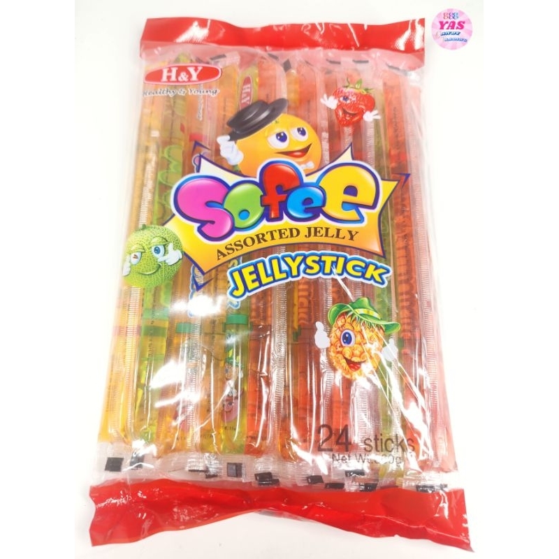 24pcs SOFEE ASSORTED JELLY STICK/ loot bag fillers / paninda ...