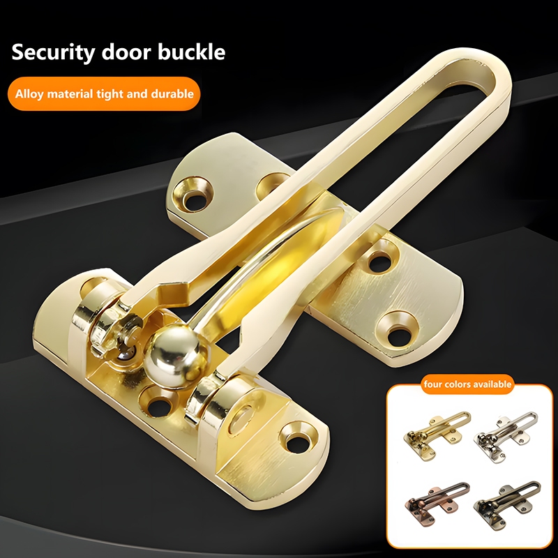 Stainless Steel Anti-theft Buckle Hotel Door Latch Beat Bolt Door Lock ...