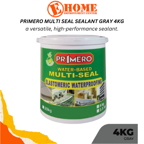 PRIMERO MULTI SEAL SEALANT GRAY 4KG | Shopee Philippines
