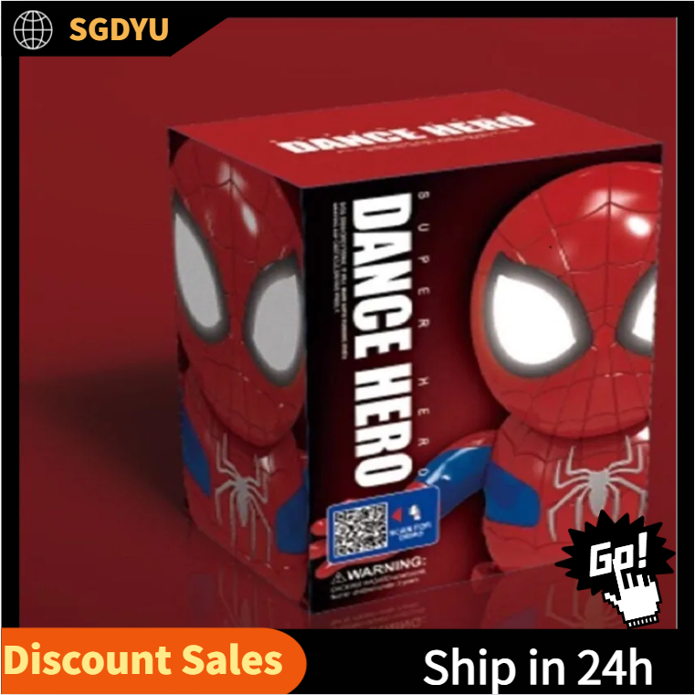 SGDYU Dancing Robot Dancing Spider-Man Toys Marvel Series Lighted ...