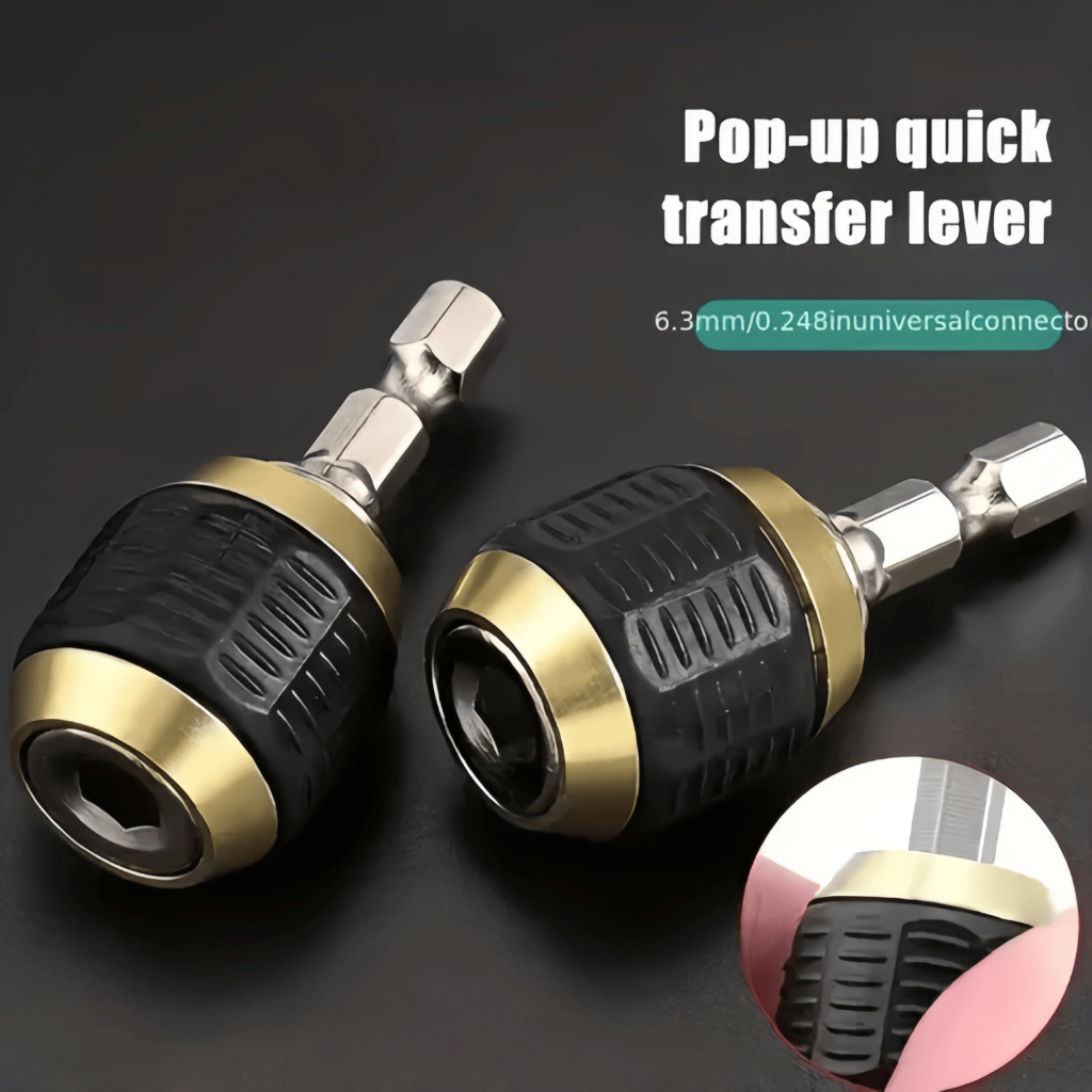 1pcs Screw Drill,Quick Change Lock,Magnetic Drill Bit Extender,Drill ...