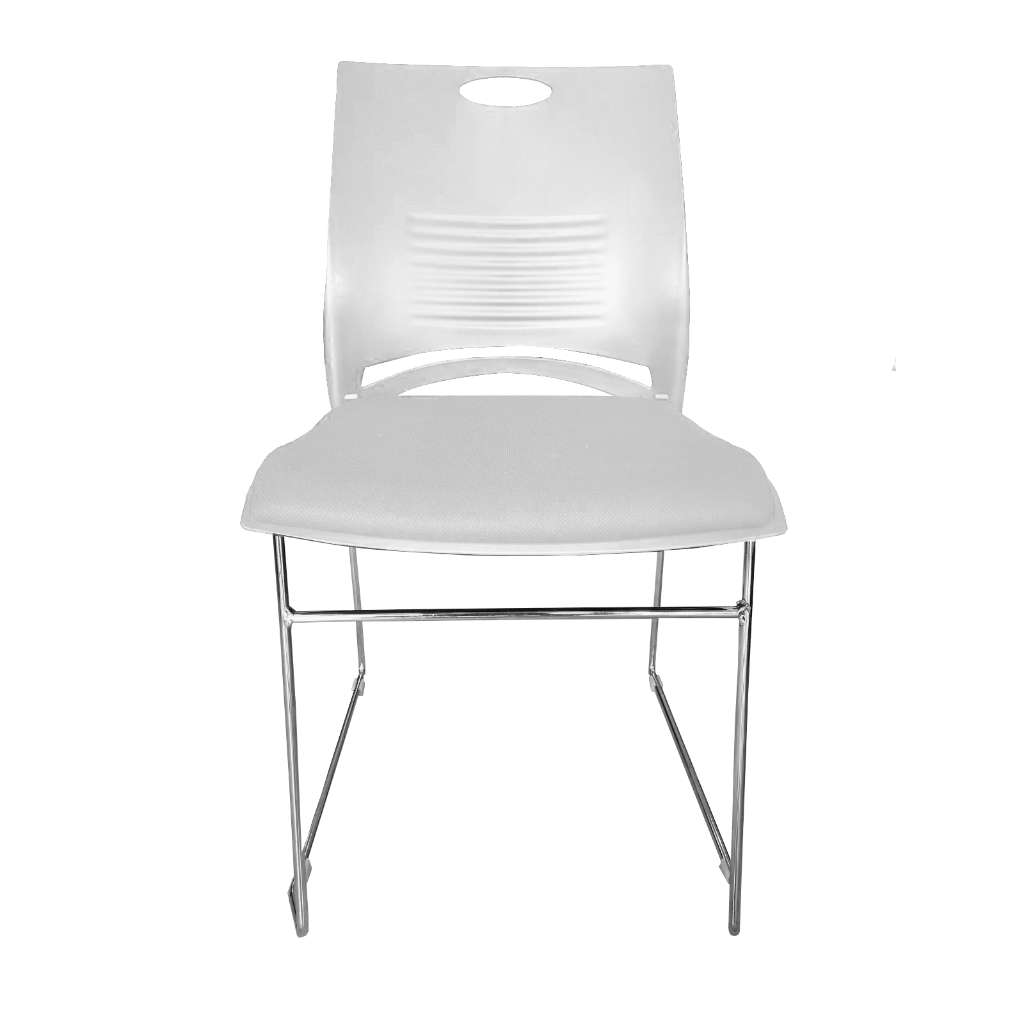 Ergodynamic™ "GC9" Heavy Duty Chair with Chrome Frame and PP Backrest ...